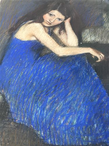 Lot 52 - A PORTFOLIO OF OILS AND PASTELS ON BOARD, BY