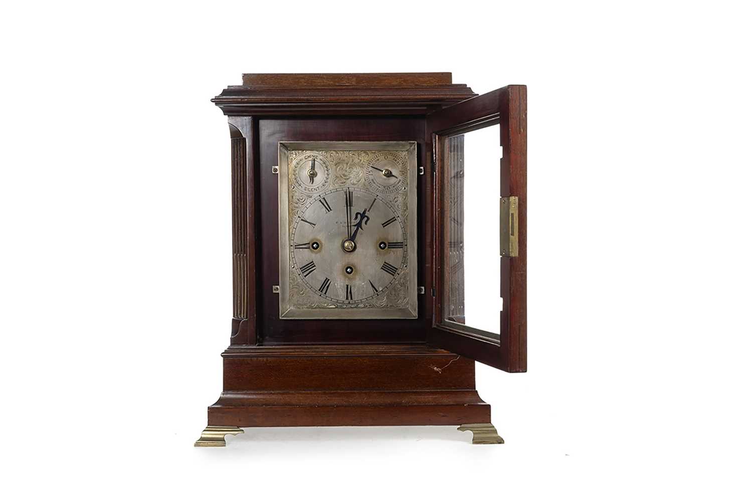Lot 591 - R & W. SORLEY OF GLASGOW, MAHOGANY MANTEL