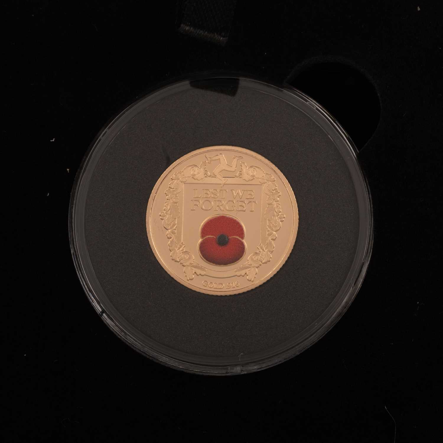Lot 16 - QUEEN ELIZABETH II RBL REMEMBRANCE POPPY GOLD
