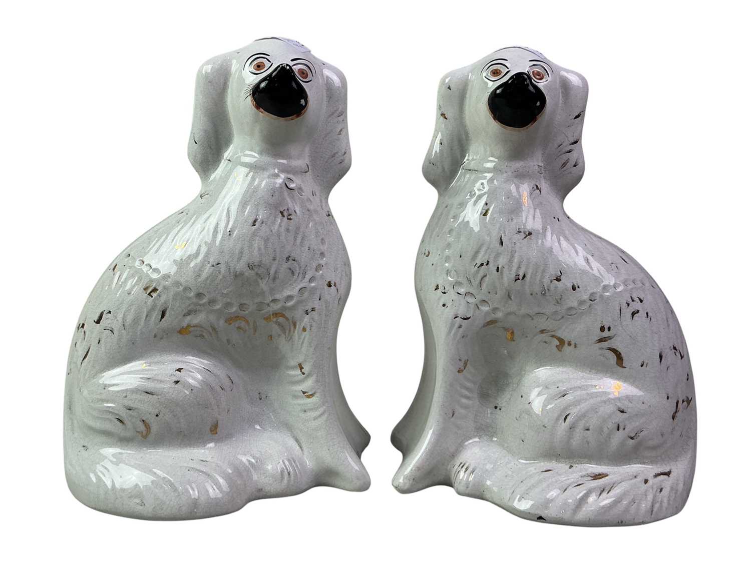 Lot 179 - PAIR OF WALLY DOGS,