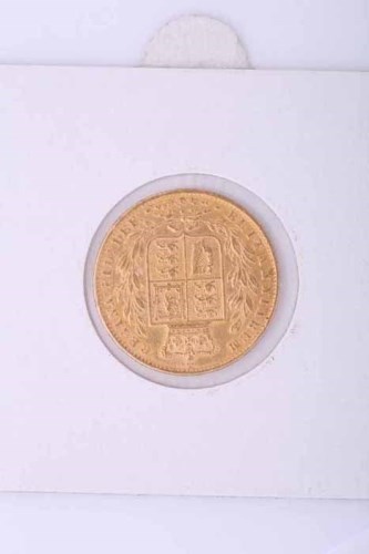 Lot 1759 - EARLY VICTORIA YOUNG HEAD SOVEREIGN DATED